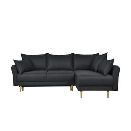 Smart Ecksofa Elise ¦ grau ¦ Maße (cm): B: 227 H: 88 T: 170