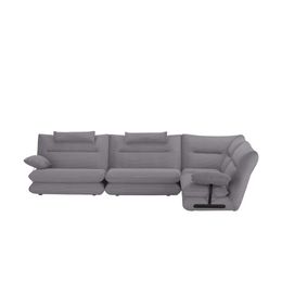 Smart Ecksofa Ellen ¦ grau ¦ Maße (cm): B: 338 H: 89 T: 230