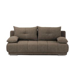 bobb Schlafsofa Isalie ¦ braun ¦ Maße (cm): B: 206 H: 92 T: 105