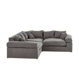 Smart Ecksofa Lionore ¦ grau ¦ Maße (cm): B: 256 H: 86 T: 256