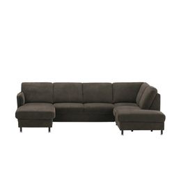 meinSofa Wohnlandschaft Veit ¦ braun ¦ Maße (cm): B: 305 H: 90 T: 20