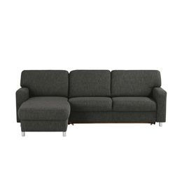 Smart Ecksofa Valencia ¦ schwarz ¦ Maße (cm): B: 267 H: 90 T: 173