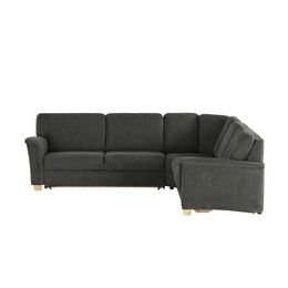 Smart Ecksofa Valencia ¦ schwarz ¦ Maße (cm): B: 272 H: 90 T: 242