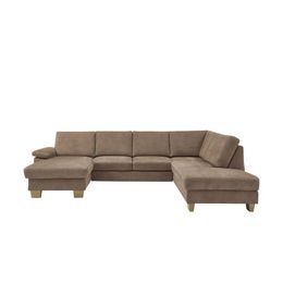 meinSofa Wohnlandschaft Samu ¦ braun ¦ Maße (cm): B: 316 H: 90 T: 23