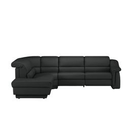 himolla Ecksofa 1301 ¦ schwarz ¦ Maße (cm): B: 294 H: 86 T: 256