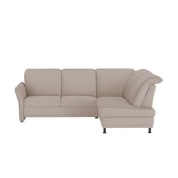 Polstermöbel Oelsa Polstermöbel Oelsa Ecksofa Mallorca ¦ beige ¦ Maße (cm): B: 258 H: 9