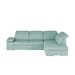 switch Ecksofa Avilla ¦ türkis/petrol ¦ Maße (cm): B: 285 H: 86 T: 2