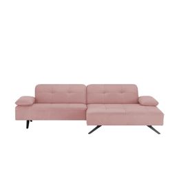 JOOP! Ecksofa 8111 Square ¦ rosa/pink ¦ Maße (cm): B: 282 H: 78 T: