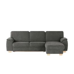 Smart Ecksofa Valencia ¦ schwarz ¦ Maße (cm): B: 281 H: 90 T: 173