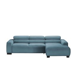 Jette Home Ecksofa Flirt ¦ blau ¦ Maße (cm): B: 258 H: 84 T: 179