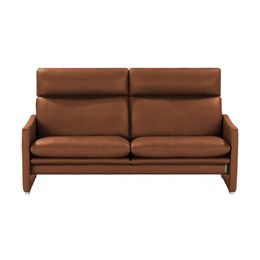 erpo just relax Ledersofa JR 290 Trento ¦ braun ¦ Maße (cm): B: 174