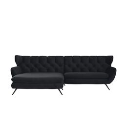 Jette Home Ecksofa Caldara ¦ schwarz ¦ Maße (cm): B: 300 H: 94 T: 17