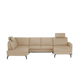 meinSofa Wohnlandschaft Grace ¦ beige ¦ Maße (cm): B: 332 T: 220