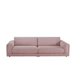 Jette Home Big Sofa aus Cord Roomy ¦ rosa/pink ¦ Maße (cm): B: 294 H: