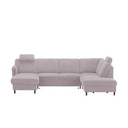 meinSofa Wohnlandschaft Veit ¦ rosa/pink ¦ Maße (cm): B: 305 H: 90 T