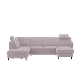 meinSofa Wohnlandschaft Veit ¦ rosa/pink ¦ Maße (cm): B: 305 H: 90 T