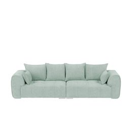 U.N.O uno Big Sofa London ¦ grün ¦ Maße (cm): B: 316 H: 72 T: 112