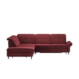 Lounge Collection Ecksofa Sally ¦ rot ¦ Maße (cm): B: 296 H: 85 T: 2