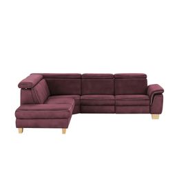 Mein Sofa bold Ecksofa Beata ¦ rot ¦ Maße (cm): B: 270 H: 80 T: 233