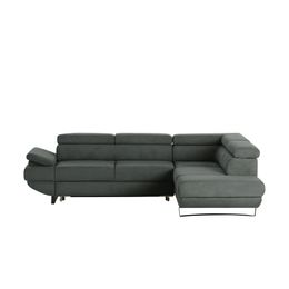 switch Ecksofa aus Mikrofaser Gio ¦ schwarz ¦ Maße (cm): B: 200 H: 74