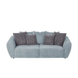 Smart Big Sofa Savita ¦ grün ¦ Maße (cm): B: 250 H: 81 T: 106