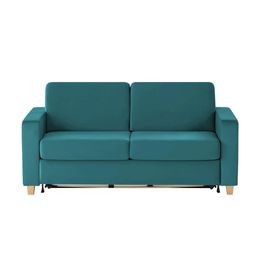 Nehl Schlafsofa Boston Deluxe ¦ türkis/petrol ¦ Maße (cm): B: 199 H: