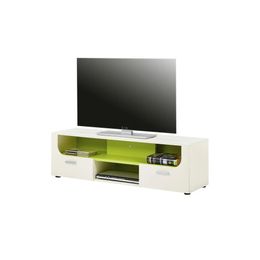 Höffner TV-Lowboard Maddox ¦ weiß ¦ Maße (cm): B: 135 H: 42 T: 40