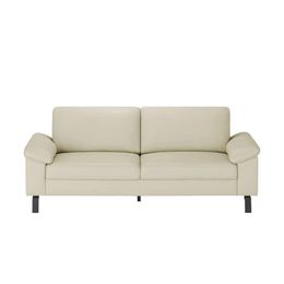 Max Schelling Ledersofa aus Echtleder Maximum ¦ beige ¦ Maße (cm): B: