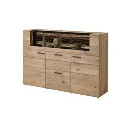 Hartmann Highboard Runa ¦ holzfarben ¦ Maße (cm): B: 173 H: 116 T: 4