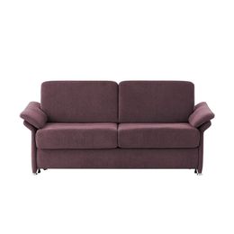 Nehl Schlafsofa mit Schlaffunktion Boston Basic ¦ lila/violett ¦ Maße