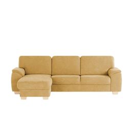 Smart Ecksofa Valencia ¦ gelb ¦ Maße (cm): B: 281 H: 90 T: 173