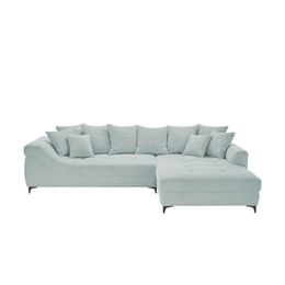 bobb Ecksofa Jonna ¦ grün ¦ Maße (cm): B: 317 H: 93 T: 226