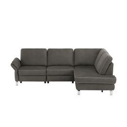 Max Schelling Ecksofa Maximum Plus ¦ grau ¦ Maße (cm): B: 278 H: 89