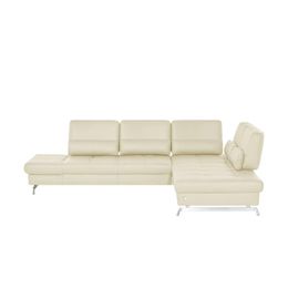 JOOP! Ecksofa Leder Loft 8108 ¦ beige ¦ Maße (cm): B: 299 H: 86 T: 2