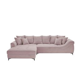 bobb Ecksofa Jonna ¦ rosa/pink ¦ Maße (cm): B: 317 H: 93 T: 226