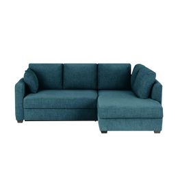 bobb Ecksofa Lisa de Luxe ¦ türkis/petrol ¦ Maße (cm): B: 235 H: 90