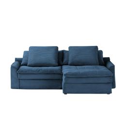 Soho Ecksofa Sake ¦ türkis/petrol ¦ Maße (cm): B: 234 H: 95 T: 182