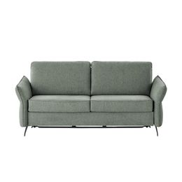 Höffner Schlafsofa mit Schlaffunktion Collin ¦ grün ¦ Maße (cm): B: 192 H: 90