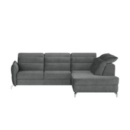 switch Ecksofa Montale ¦ grau ¦ Maße (cm): B: 261 H: 108 T: 229