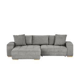 bobb Ecksofa Caro ¦ grau ¦ Maße (cm): B: 305 H: 68 T: 202