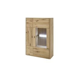 Woodford Highboard Rowa ¦ holzfarben ¦ Maße (cm): B: 96 H: 140 T: 38