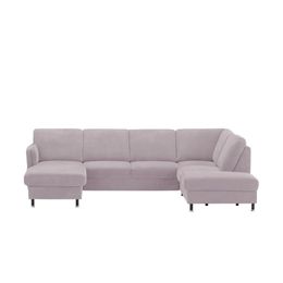 meinSofa Wohnlandschaft Veit ¦ rosa/pink ¦ Maße (cm): B: 305 H: 90 T