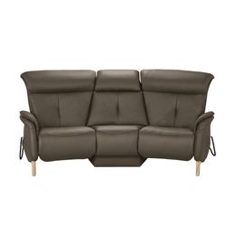 himolla Einzelsofa Leder 4708 ¦ braun ¦ Maße (cm): B: 216 H: 97 T: 1