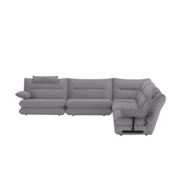 Smart Ecksofa Ellen ¦ grau ¦ Maße (cm): B: 358 H: 89 T: 358