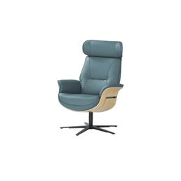 Musterring Relaxsessel MR276 ¦ blau ¦ Maße (cm): B: 74 H: 108 T: 80