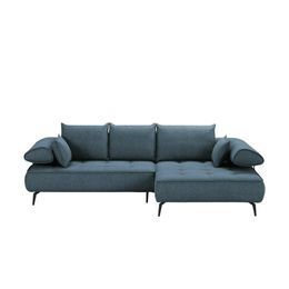 switch Ecksofa Seledo ¦ blau ¦ Maße (cm): B: 284 H: 88 T: 193