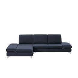 W.Schillig Ecksofa Saraa ¦ blau ¦ Maße (cm): B: 314 H: 84 T: 198