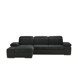 switch Ecksofa Avilla ¦ schwarz ¦ Maße (cm): B: 285 H: 86 T: 187