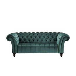 Höffner Sofa, 2-sitzig Canyon ¦ grün ¦ Maße (cm): B: 205 H: 74 T: 101