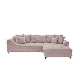 bobb Ecksofa Jonna ¦ rosa/pink ¦ Maße (cm): B: 317 H: 93 T: 226